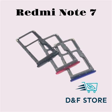 Jual SIMTRAY SIMLOCK TEMPAT KARTU REDMI NOTE 7 ORIGINAL Shopee Indonesia