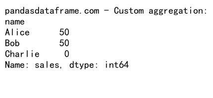 Pandas中使用groupby和rank进行高效数据分析和排名 极客教程