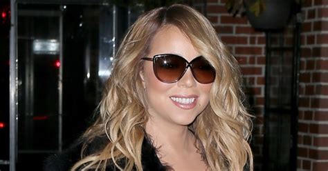 [m 할리우드] 머라이어 캐리 콘서트 장으로 향하는 길 미소는 잃지 않아