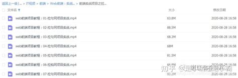 适合练手的40个前端实战项目 附视频 源码）不要再说你不会了！！ 知乎