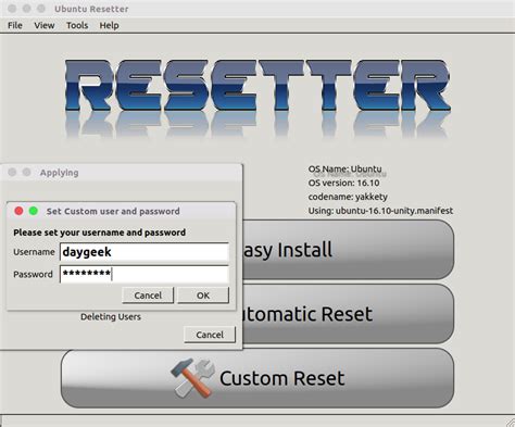 Resetter Simple Way To Reset Ubuntu Linux Mint To Factory Defaults 2daygeek