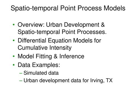 Ppt Space Time Modelling Using Differential Equations Powerpoint Presentation Id 5705166