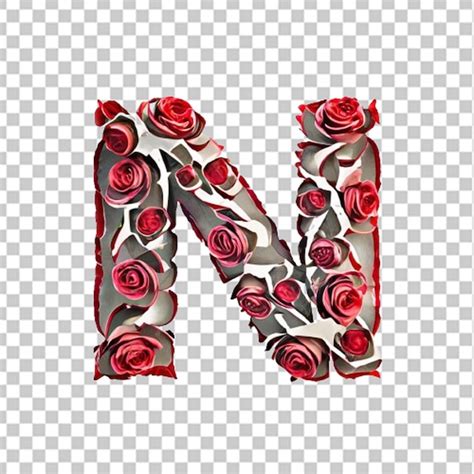 Premium Psd Letter N