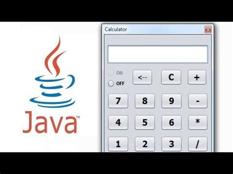 Java Calculator App Development Tutorial Swing GUI Calculator App Java Calculator