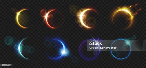 Ellipse Glowing Element Of Neon Or Sparkles Background Of Modern Ellipse Design Sparkling