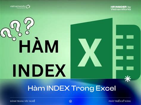 Hàm Index Trong Excel Công Thức Cách Sử Dụng Và Ví Dụ Cụ Thể