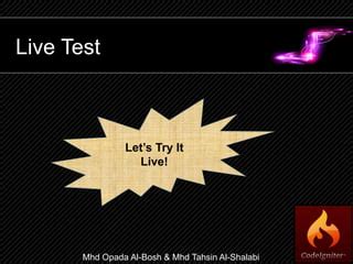 CodeIgniter L Model Active Record Template PPT