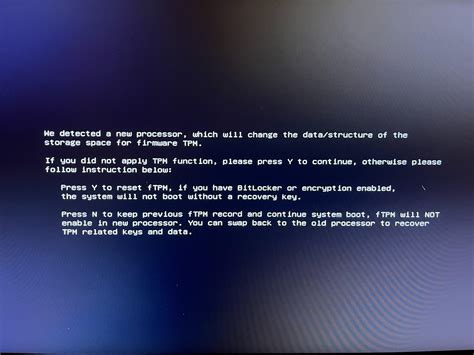 Message After Changing My CPU R AMDHelp