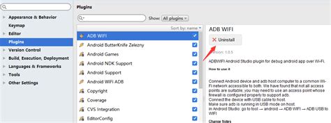 Android Studio 插件adb Wifi 的添加android Studio 插件abd Wifi Connect手动添加 Csdn博客