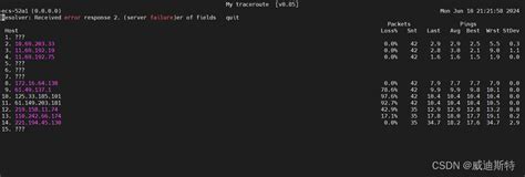 linux网络诊断工具mtr命令详解 csdn博客