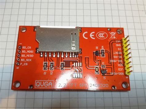 Thd Arduino Projekte 22 Tft Ili9341 Arduino Shield