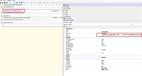 Hide A Text Field With A Condition In Report Designer Community