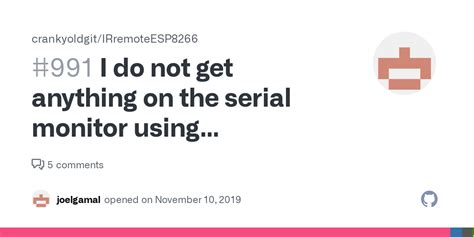 I Do Not Get Anything On The Serial Monitor Using Nodemcu With Ksm803