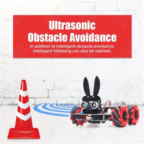 4wd Pico Based Mini Smart Obstacle Avoidance Rbg Robot Kit Car With