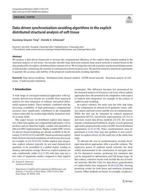 data driven synchronization avoiding algorithms in the explicit