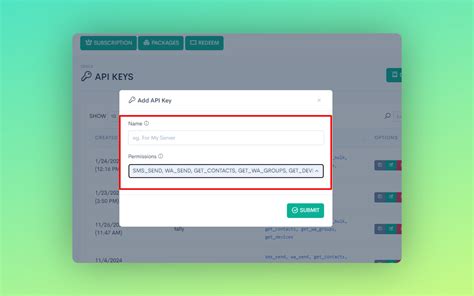 Api Keys Secret Id And Whatsapp Unique Id Wasapmatic