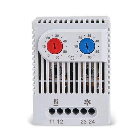 din rail compact thermoregulator thermostat switch temperature