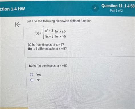 solved let f be the following piecewise defined function