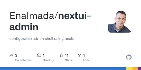 Github Enalmadanextui Admin Configurable Admin Shell Using Nextui
