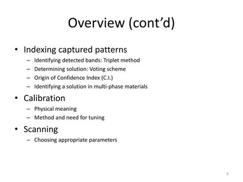 PPT Understanding The TSL EBSD Data Collection System PowerPoint Presentation ID