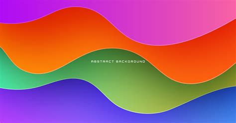 3d 다채로운 기하학적 추상 배경 겹침 레이어는 파도 모양 효과 장식으로 밝은 공간에 있습니다 물결 모양의 종이 절단 스타일입니다 배너 전단지 카드 또는 브로셔 표지를 위한