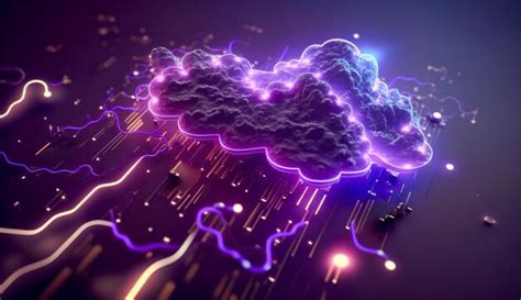 premium ai image cloud computing technology concept