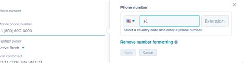 Solved Hubspot Community Unable To Delete Phone Number Hubspot