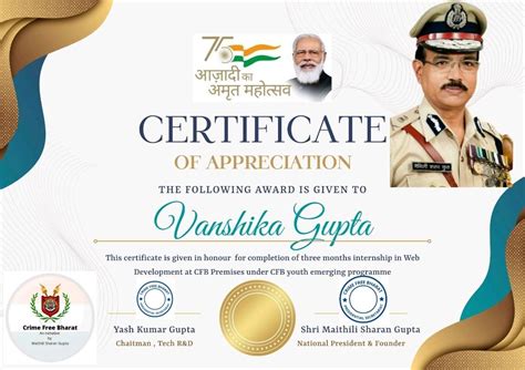vanshika gupta on linkedin internship cfb opportunity webdevelopment