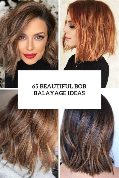 65 Beautiful Bob Balayage Ideas Styleoholic