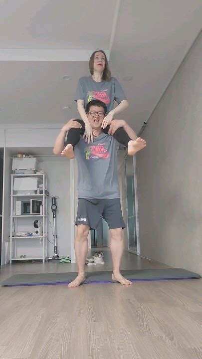 국제 커플 요가 집에서 하는 커플 운동 국제커플 커플요가 국제부부 부부요가 챌린지 Youtube