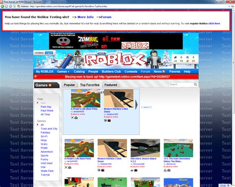 game test roblox blog game test roblox dec 14 2010