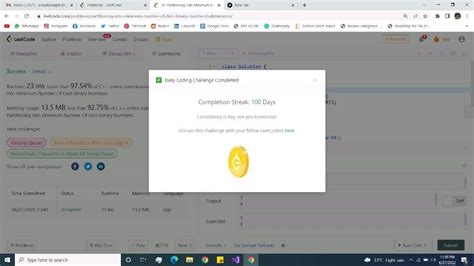 Aniket Sanap On Linkedin 100daysofleetcodechallenge Dsa Dailychallenge Leetcode