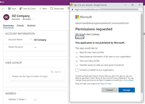 Calling Microsoft Graph Using Azuremsal React From Pcf Control