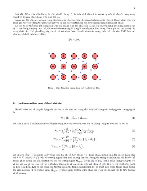 Lecture Note On Theory Of Solid State Physics Pdf