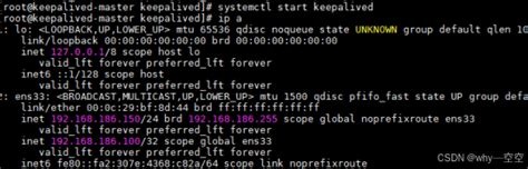 linux系统——keepalived安装与部署 keepalived部署 csdn博客