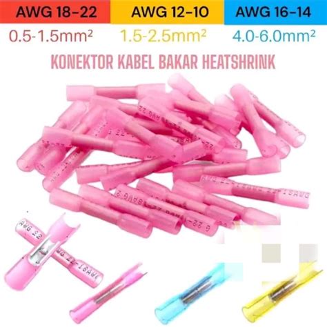 Jual Konektor Penyambung Isolasi Kabel Bakar Listrik Waterproof Shopee Indonesia