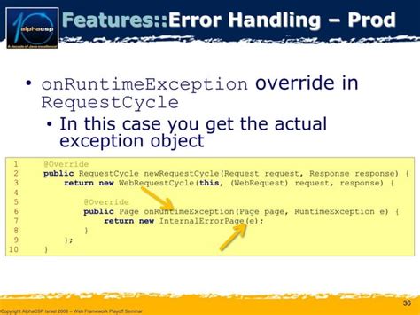 Wicket Presentation Alphacsp Java Web Frameworks Playoff 2008 Ppt