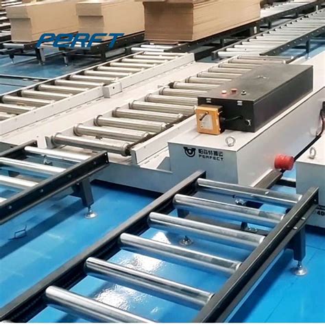 Rail Guided Vehicle System Transfer Trolley Customized 1 500 Ton Factory