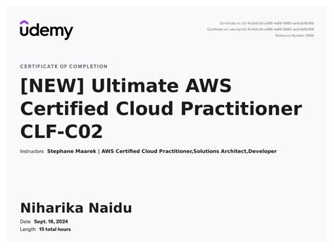 Niharika Naidu On Linkedin Aws Cloudcomputing Certification Professionaldevelopment