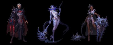 Artstation Demon Hunter Chaos Night Concept Art Characters
