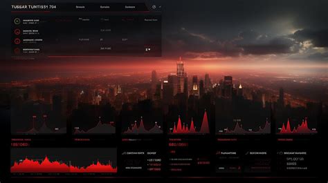 Premium Ai Image Web Dashboard Market Volatility Dashboard With