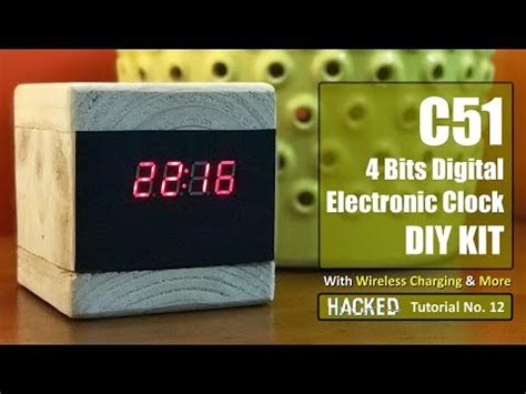 DIY Wooden Clock DIY Arduino ESP8266 NodeMCU Projects