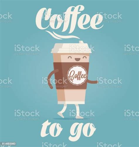 가을 커피 만화 스타일 커피의 컵의 재미 있는 벡터 일러스트 레이 션 달콤한 음식에 대한 스톡 벡터 아트 및 기타 이미지 달콤한 음식 디자인 라떼 Istock