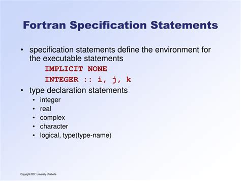 Ppt Introduction To Fortran Powerpoint Presentation Free Download