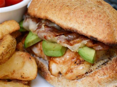 Homemade Grilled Chicken Sandwich
