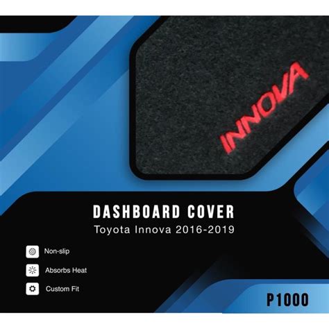 Toyota Innova Dashboard Cover Dash Board Lazada Ph