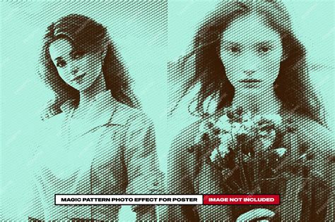 Premium Psd Magic Pattern Photo Effect For Poster Premium Psd Magic Pattern Photo Effect For Poster