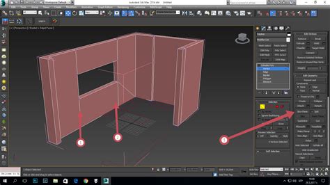 3ds max Сложни съставни обекти proboolean compound objects Аула урок