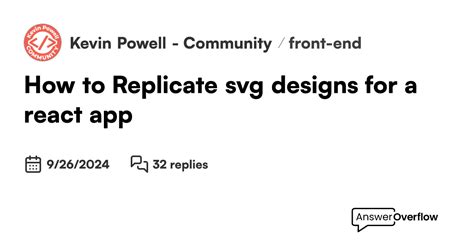 How To Replicate Svg Designs For A React App Kevin Powell Community