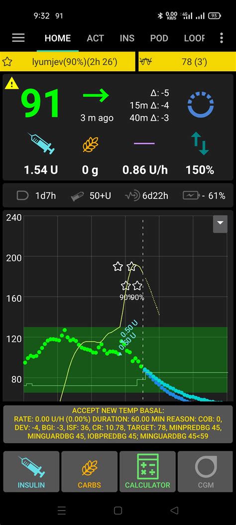 After Short Term Profile Change Automatic Revert To Previous Longer Profile Instead